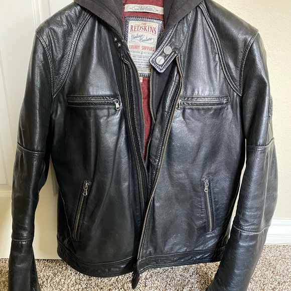 redskins | Jackets & Coats | Vintage Leather Jacket | Poshmark